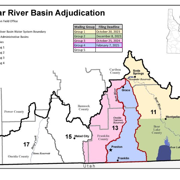 Bear River Basin Adjudication (BRBA) | Idaho Department of Water Resources